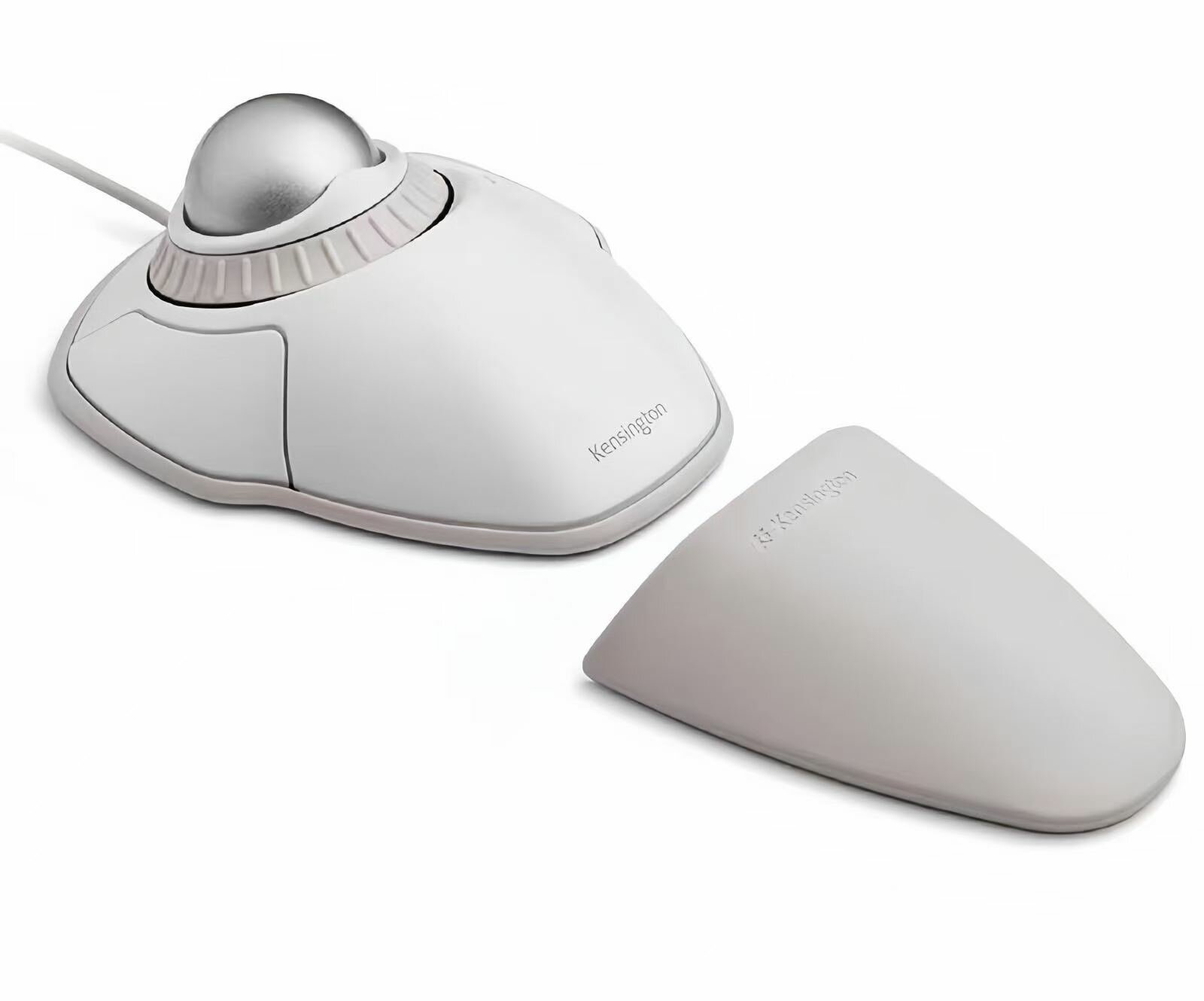 Проводная мышь-трекбол Kensington Orbit K72500 с колесом прокрутки и съемным подлокотником для ПК