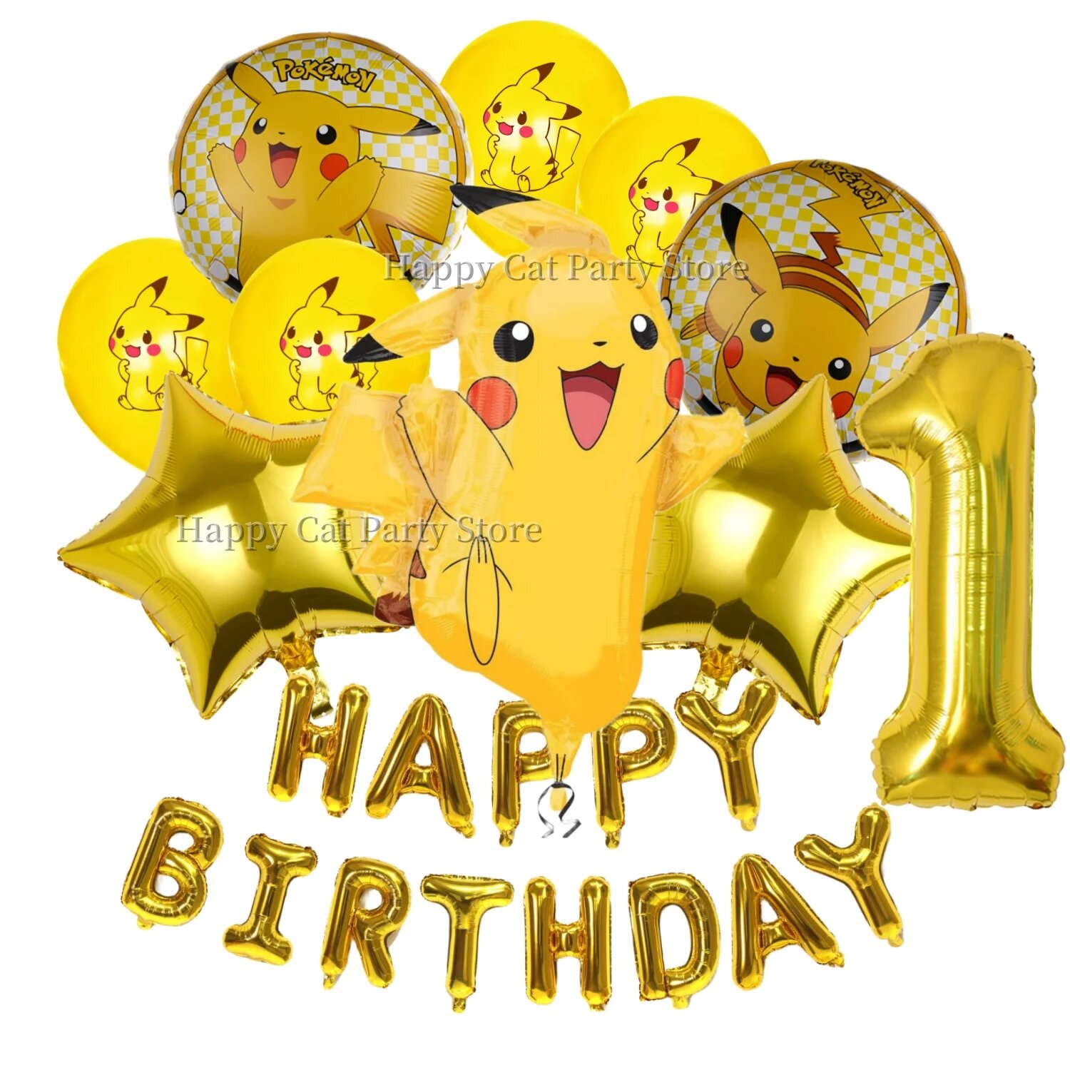 Набор воздушных шаров Pokemon TAKARA TOMY age 1-23pcs