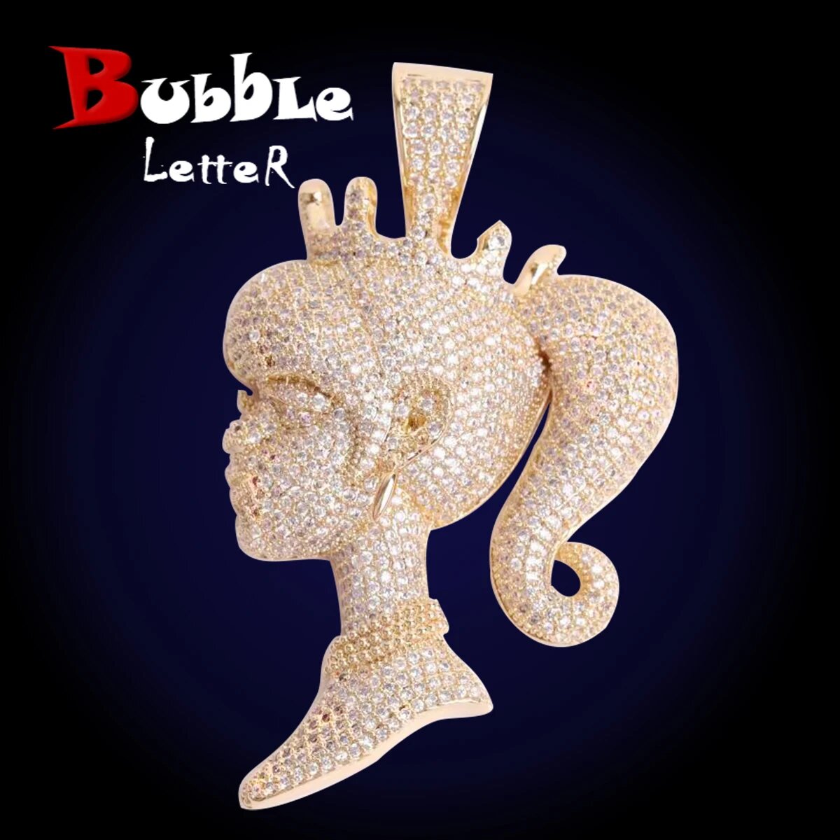 Колье Bubble Letter