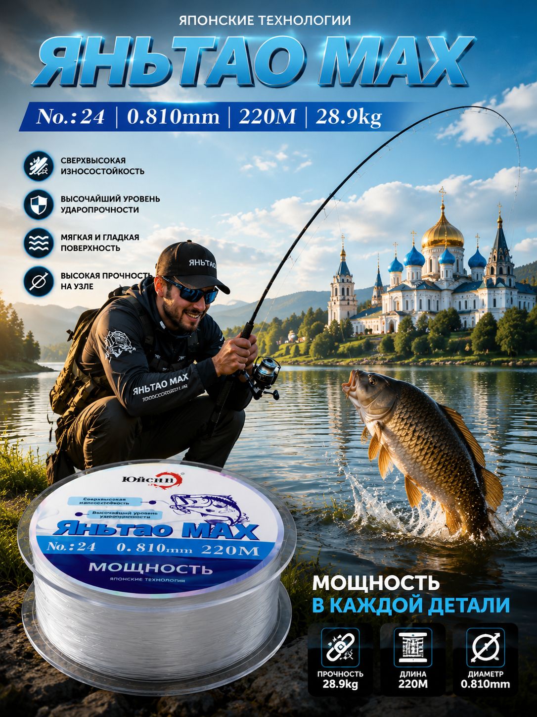 9D 0.5mm леска для рыбалки тянет автомобиль 350м Невидимая леска, меняющая цвет