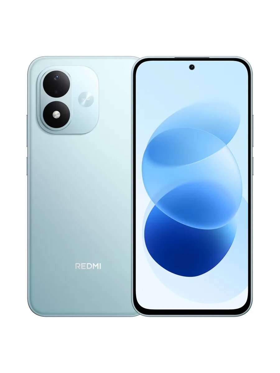 Смартфон Xiaomi REDMI Note 17 4G 4/128 ГБ Голубой Ростест (EAC)