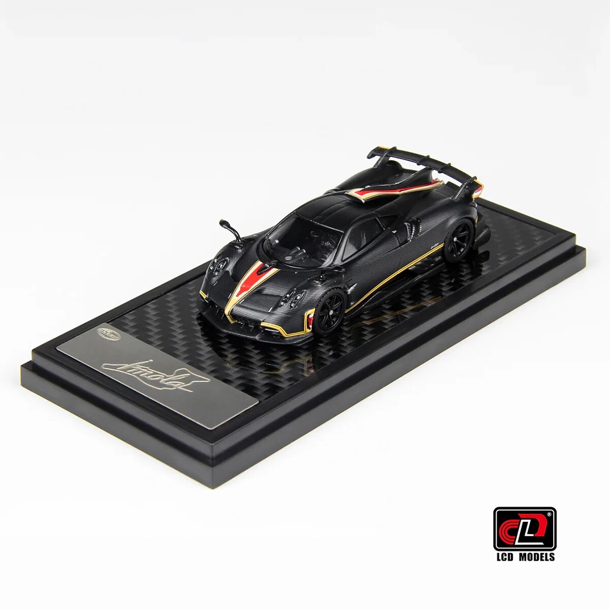 TSM MODEL Pagani Imola 1:64 Черный Карбон Cabon Black