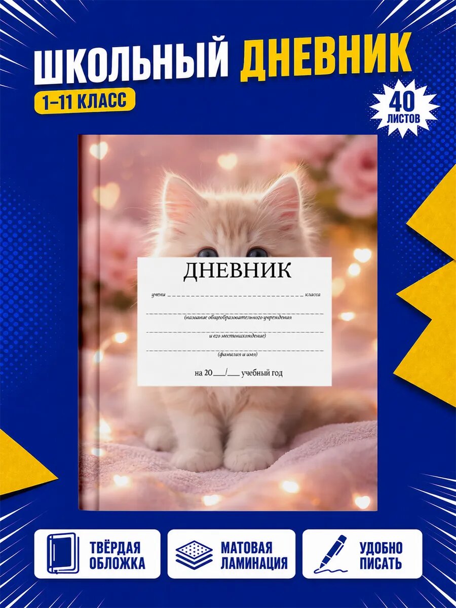 Школьный дневник Котики