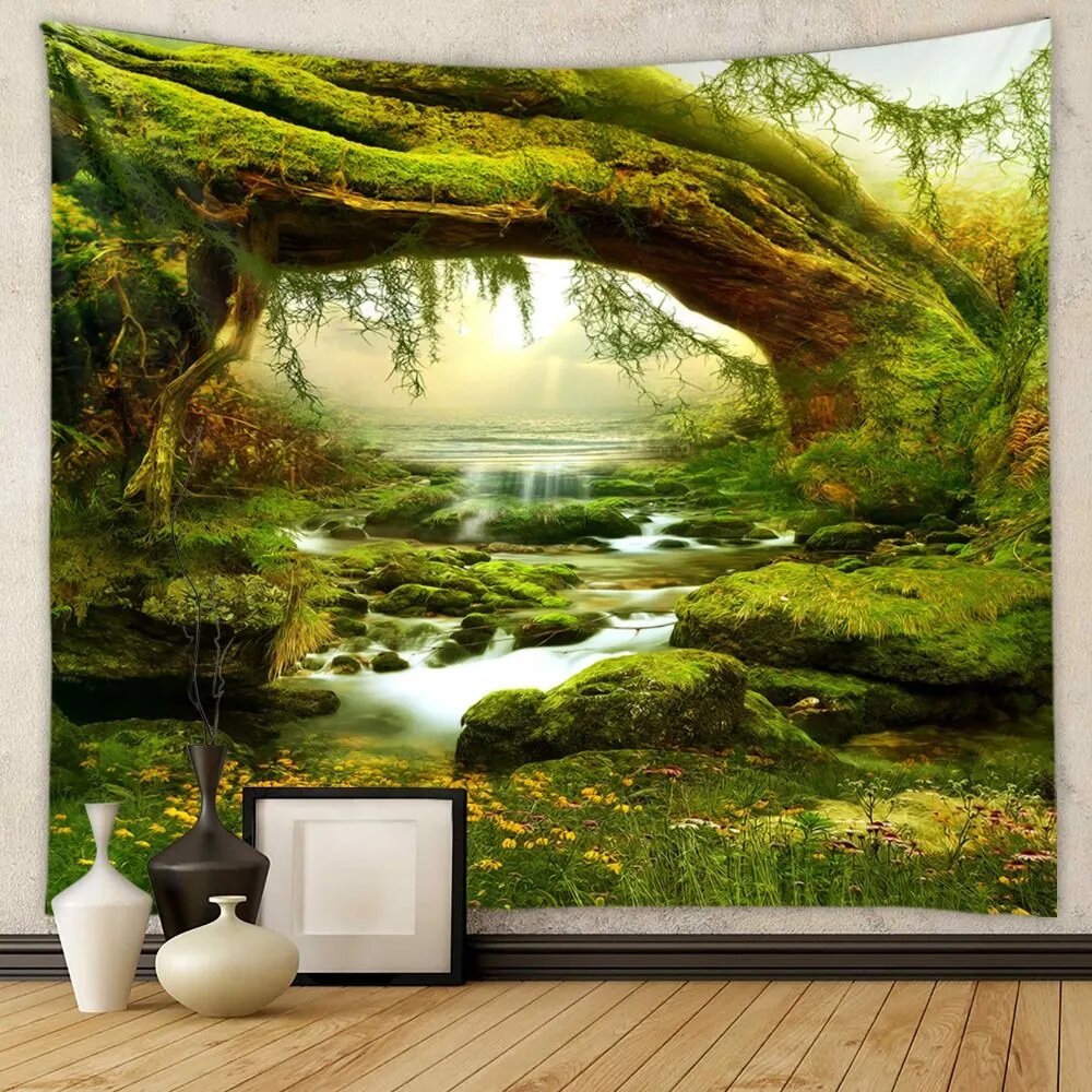 Картина на холсте "природные пейзажи" 180x300 см, 1