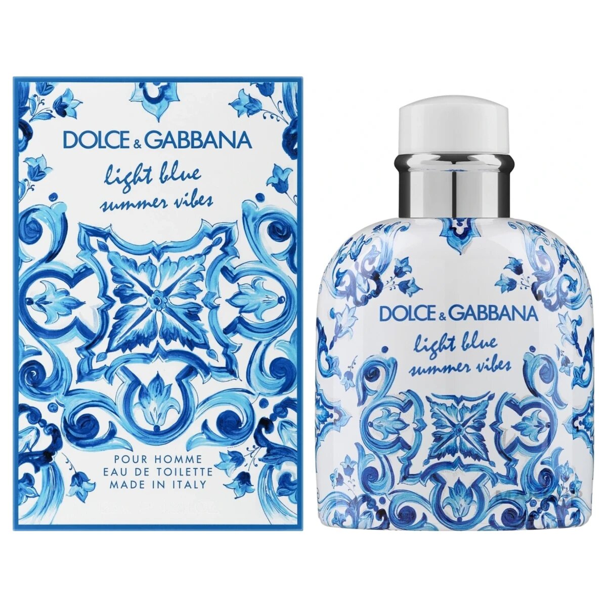 Туалетная вода Dolce&Gabbana Light Blue Summer Vibes древесный аромат