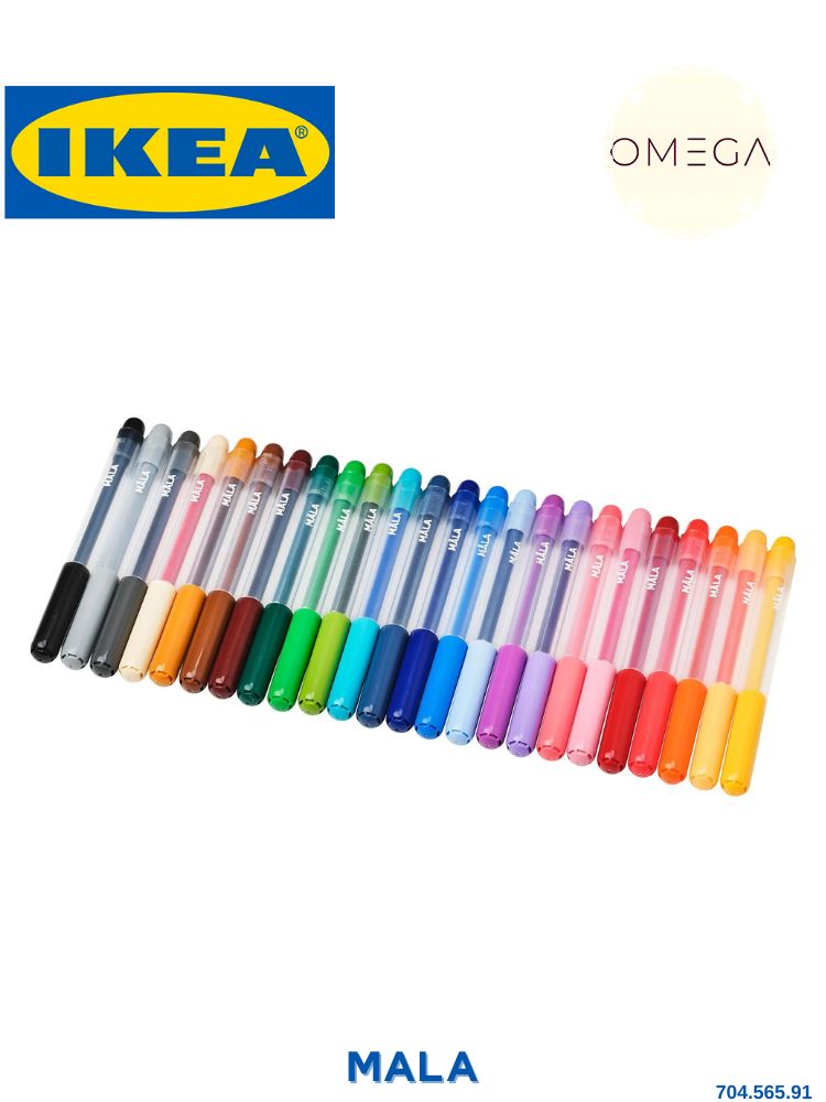 IKEA Набор фломастеров, 24 шт.