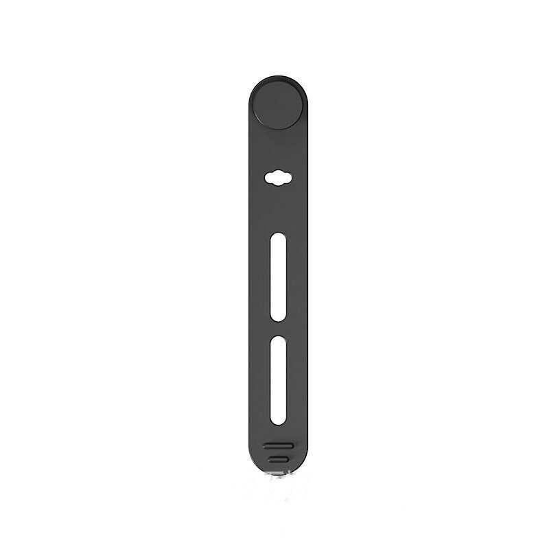 Силиконовый органайзер для кабелей, держатель для USB, зарядных и наушников, многофункциональная лента, черный
