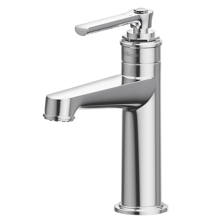 Смеситель для раковины BelBagno Boheme BOHEME-LVM-CRM-W0 хром
