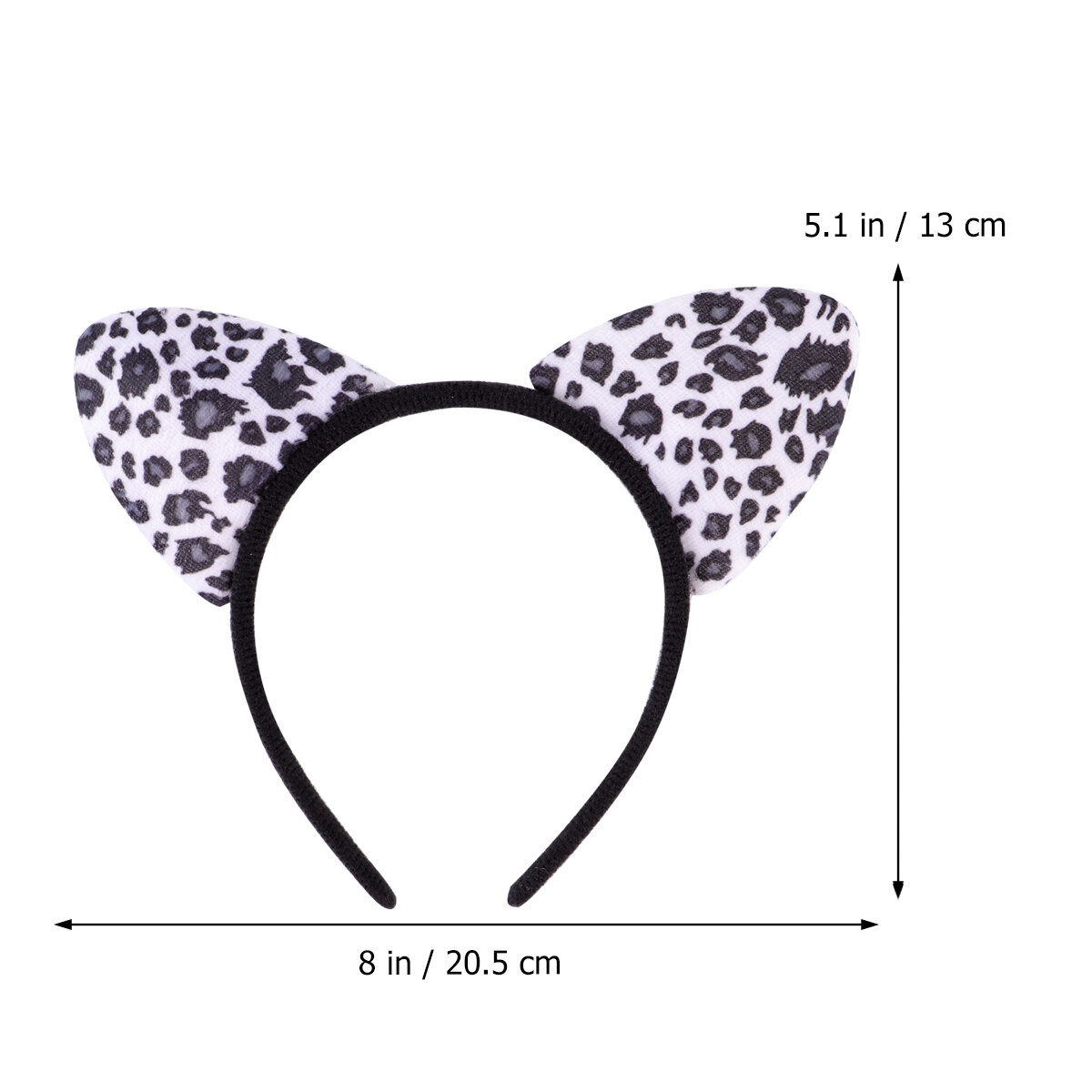 Гlowing Cat Ear Headband Светящаяся Обручем Для Волос С Led Подсветкой Для Фестивалей И Выступлений 20.5*13*1.3Cm