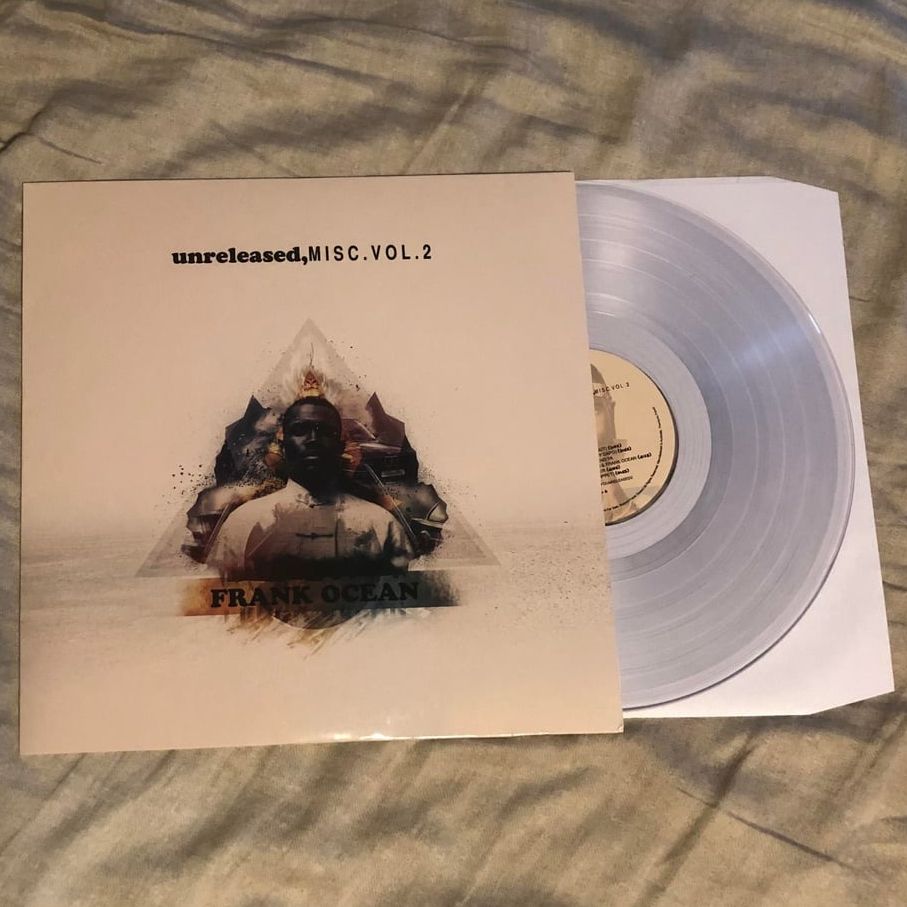 Виниловая пластинка Цветной винил Frank Ocean - Unreleased, MISC Volume 2 (2LP) Unofficial Release Новый,