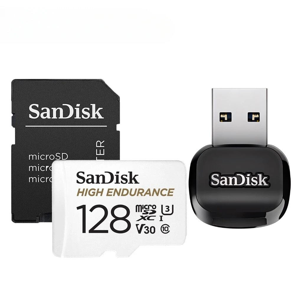 SanDisk High Endurance microSD карта памяти для видеорегистратора 128GB-B531