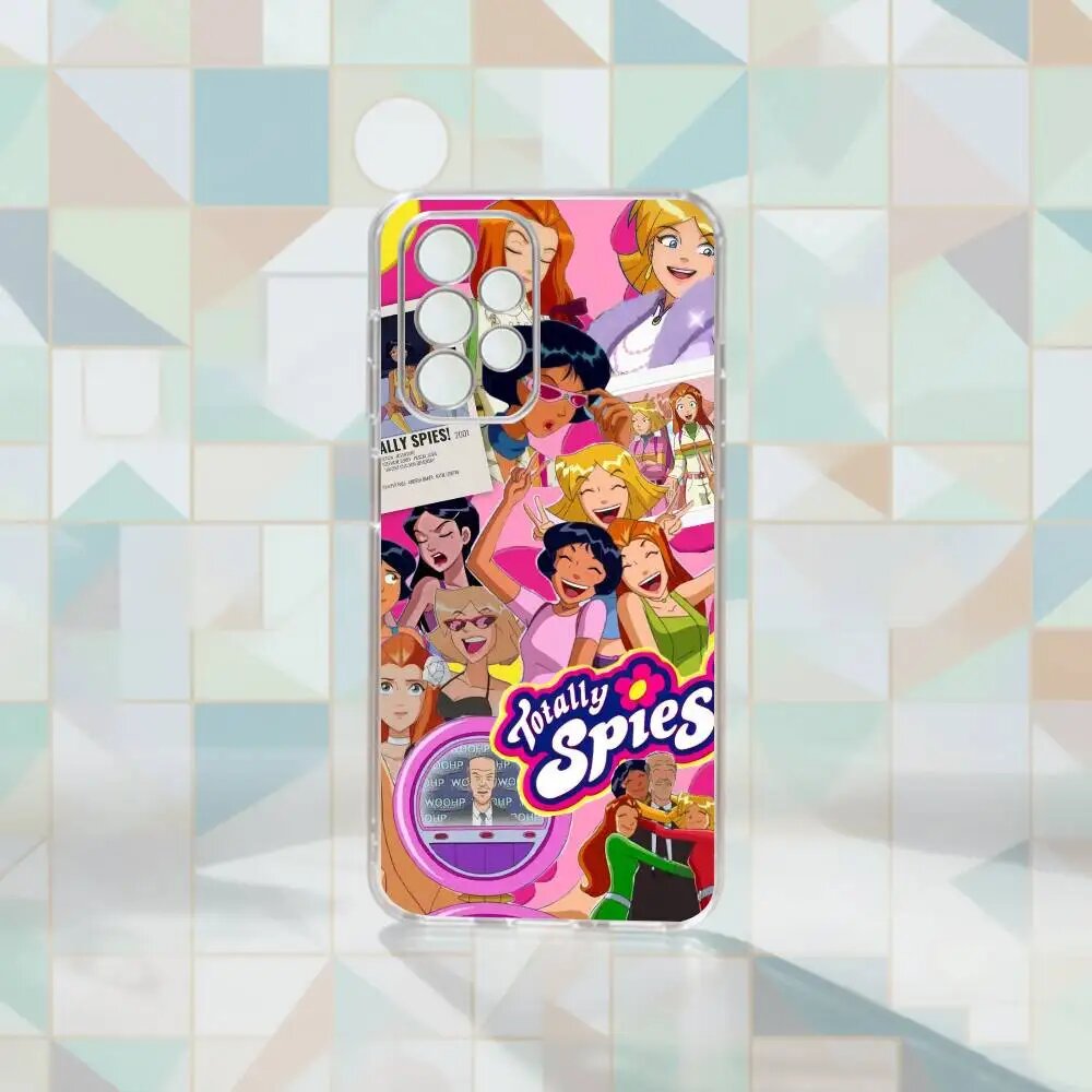 Чехол для телефона Cool Girl T-Totally S-Spies, прозрачный, силиконовый, мягкий, z2, Samsung S25Plus
