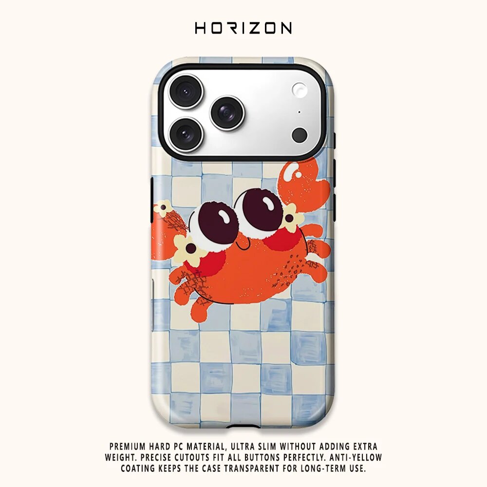 Чехол для iPhone с крабом, Цвет: 16625455