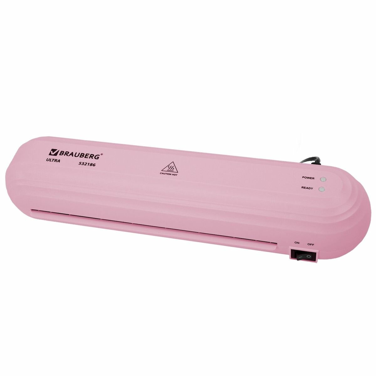 Ламинатор Brauberg ULTRA PM235P, розовый, формат A4, толщина пленки 60-150мкм, скорость 30 см/мин