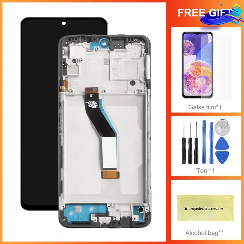 Экран Xiaomi Poco M4 Pro 5G (6.6", Oem With Frame)