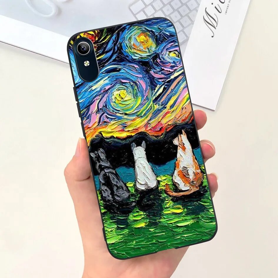 Для Vivo Y1s Case 1929 Cute Astronaut Love Heart Мягкий силиконовый чехол для case-c02, For Vivo Y1s