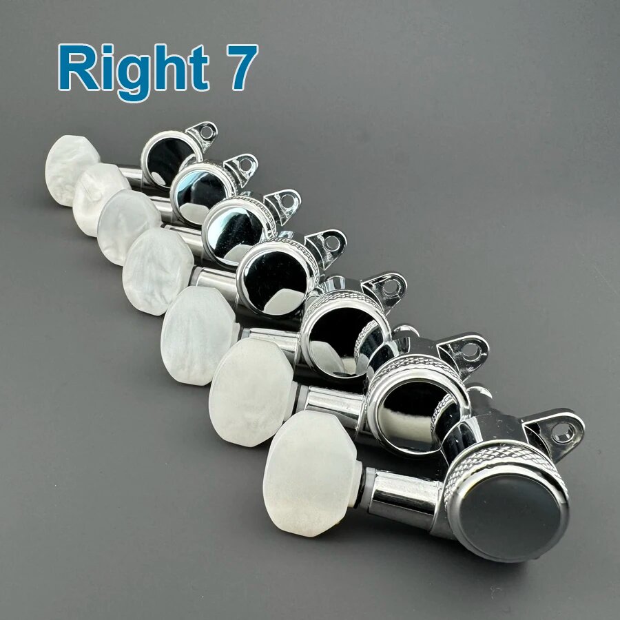 Хромированные тюнеры Schaller M6 для гитары Right 7