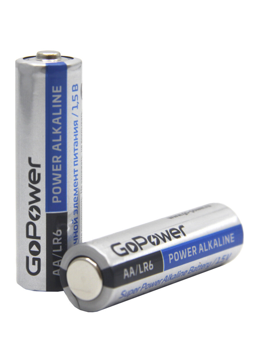 Батарейки GoPower AA Alkaline 1.5V 2 шт.