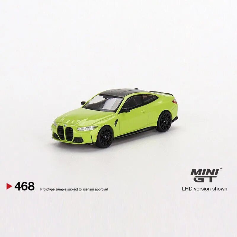 Машинка minigt#468 1/64 BMW M3 E30 M4 IMSA G82 GT3 750Li Drive Competition Alpina B7 Die-cast alloy car model collection display gifts