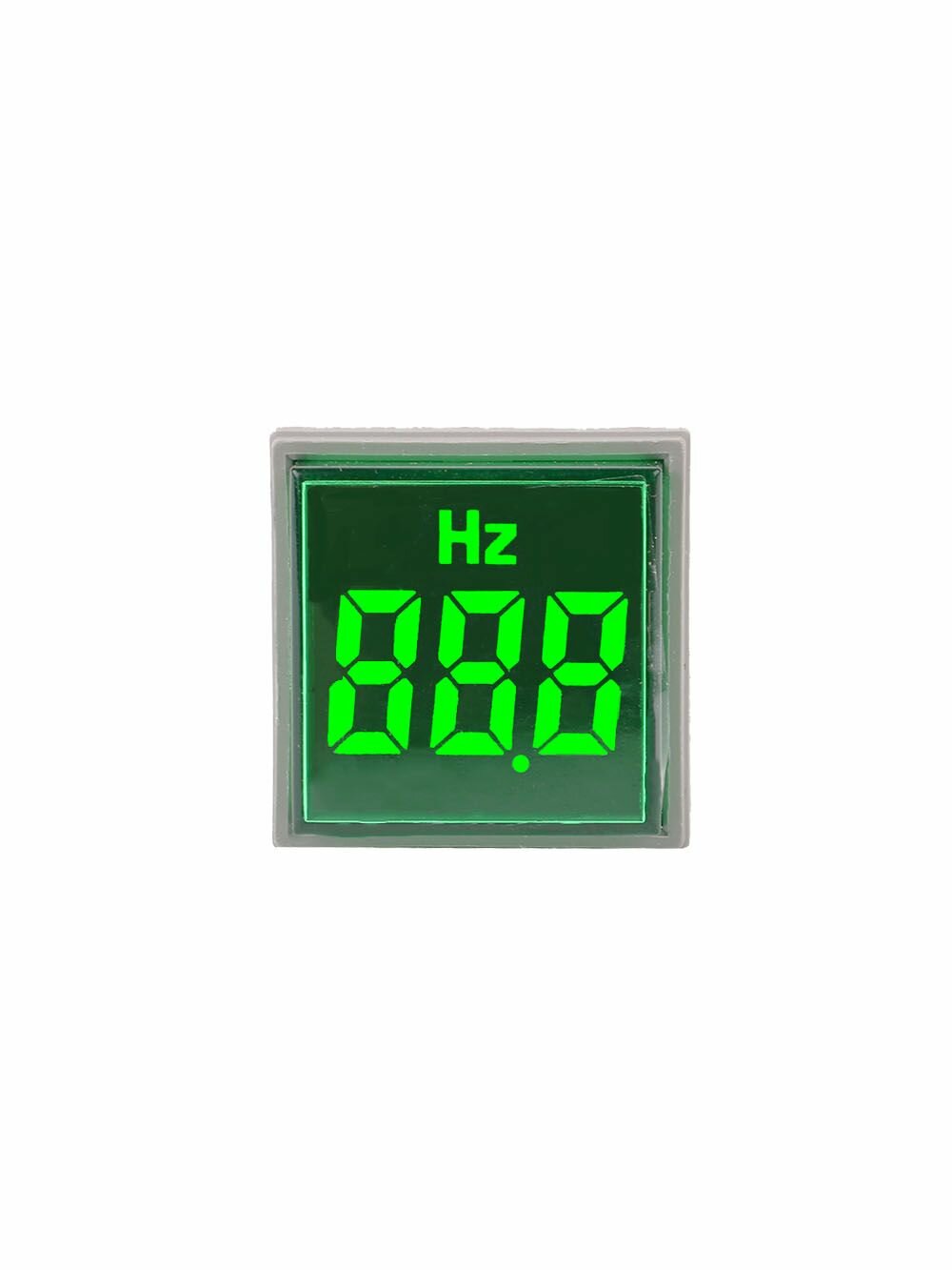 Квадратный частотомер 22 мм, модель AD16-22HZMS, светодиодный дисплей, 0-99 HZ, зеленый