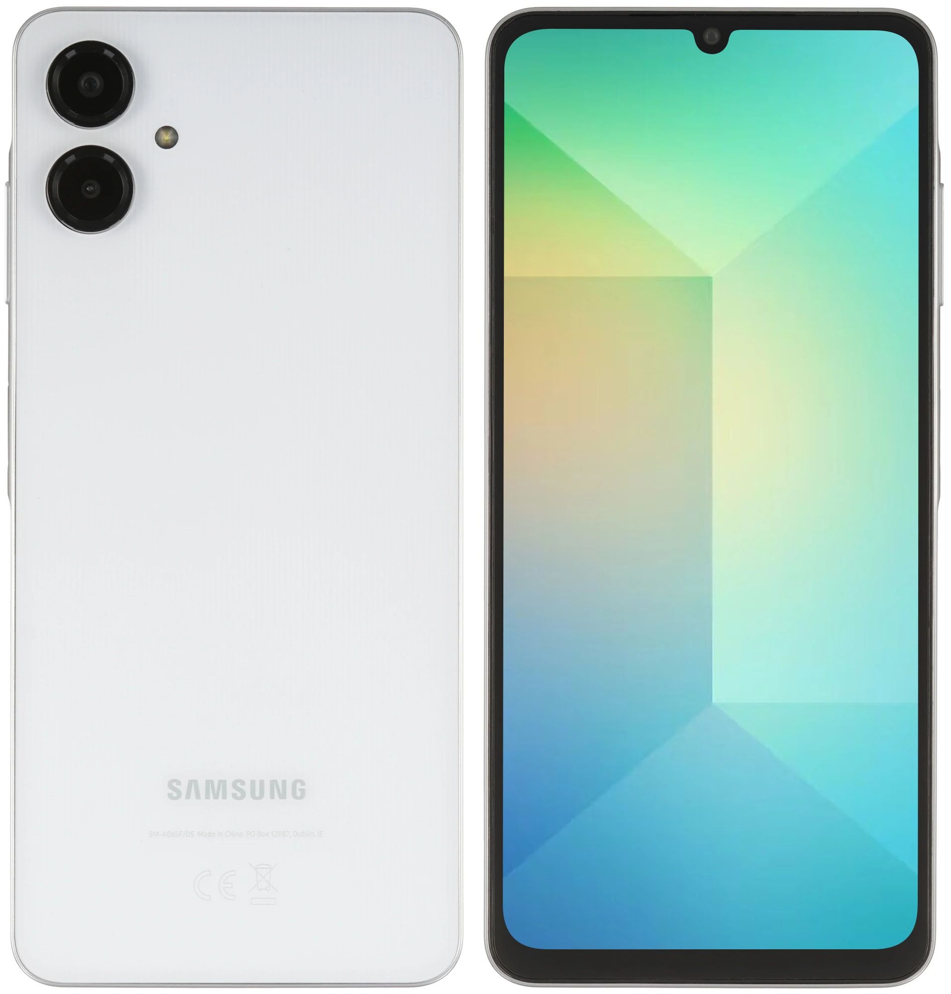 6,7" Смартфон Samsung Galaxy A06 4/64 ГБ (SM-A065FLBDMEA) 2024, голубой - 8 x 2 Ггц, 4 ГБ, 2 SIM, PLS, 1600x720, 50 Мп, 4G (LTE), 5000 мАч