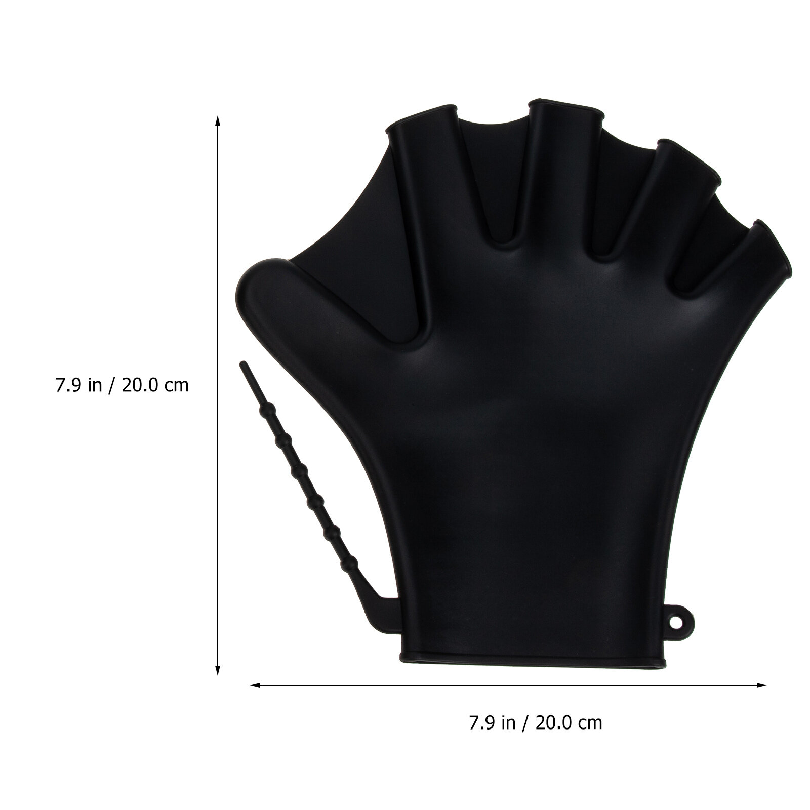Перчатки Для Плавания Из Силикона 1 Штук Размер 20.00X20.00X0.30Cm Подходит Для Тренировок И Дайвинга