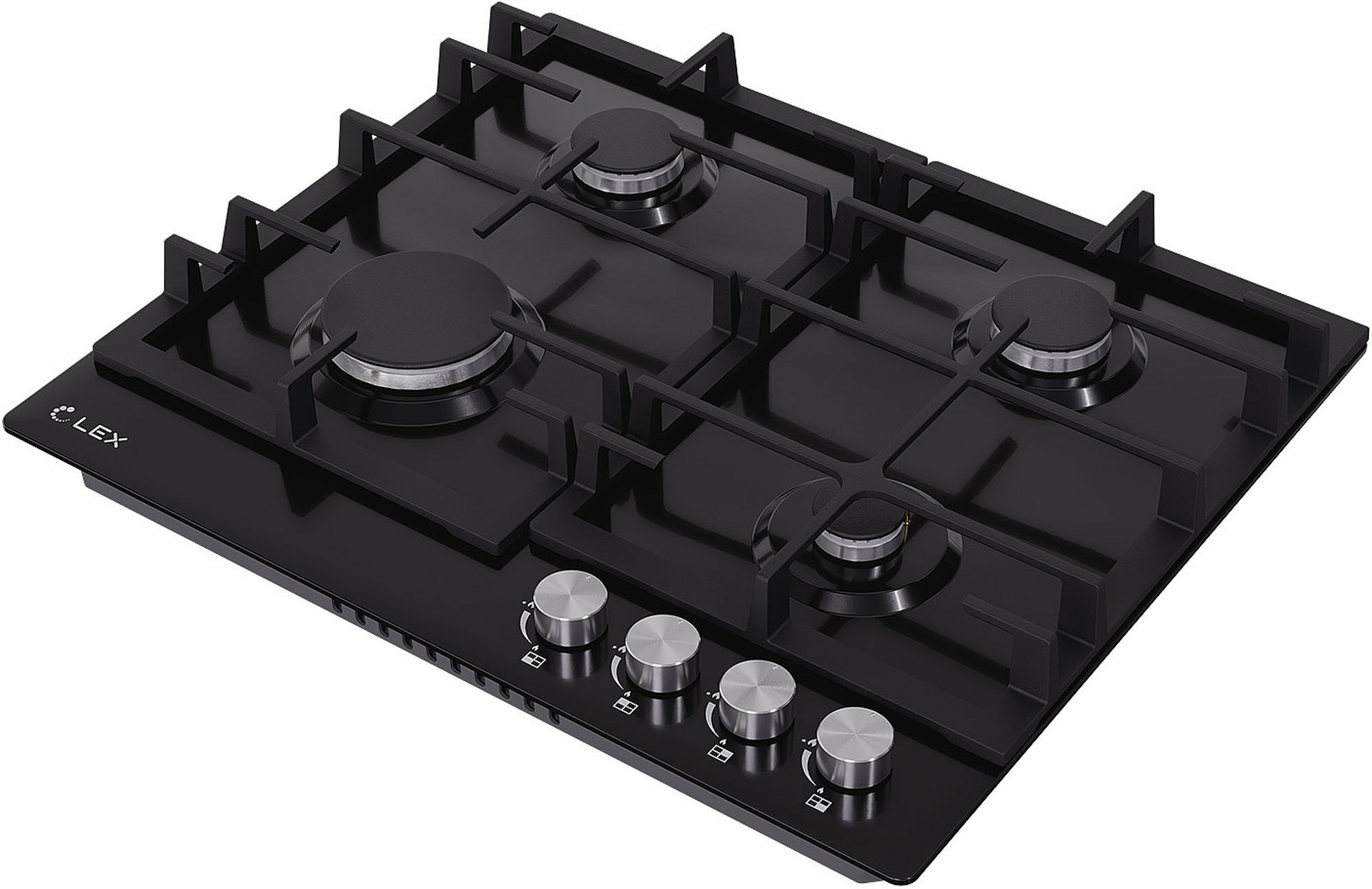 Газовая варочная панель LEX GVE 641 BL MATT EDITION