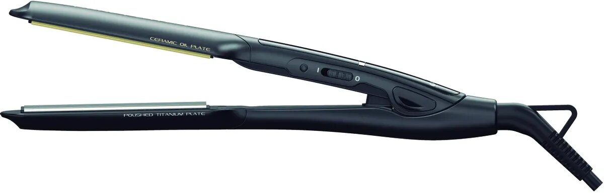 Выпрямитель для волос GA.MA X - wide onoff ptc dual plates af, черный