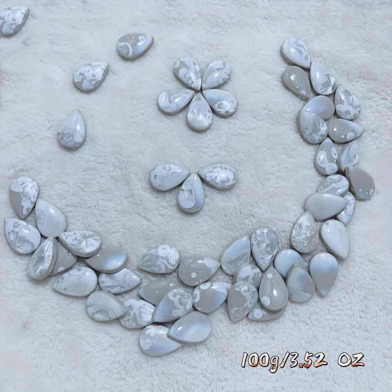 100 г/3.52oz DIY Частицы мозаики из капель воды на лепестках