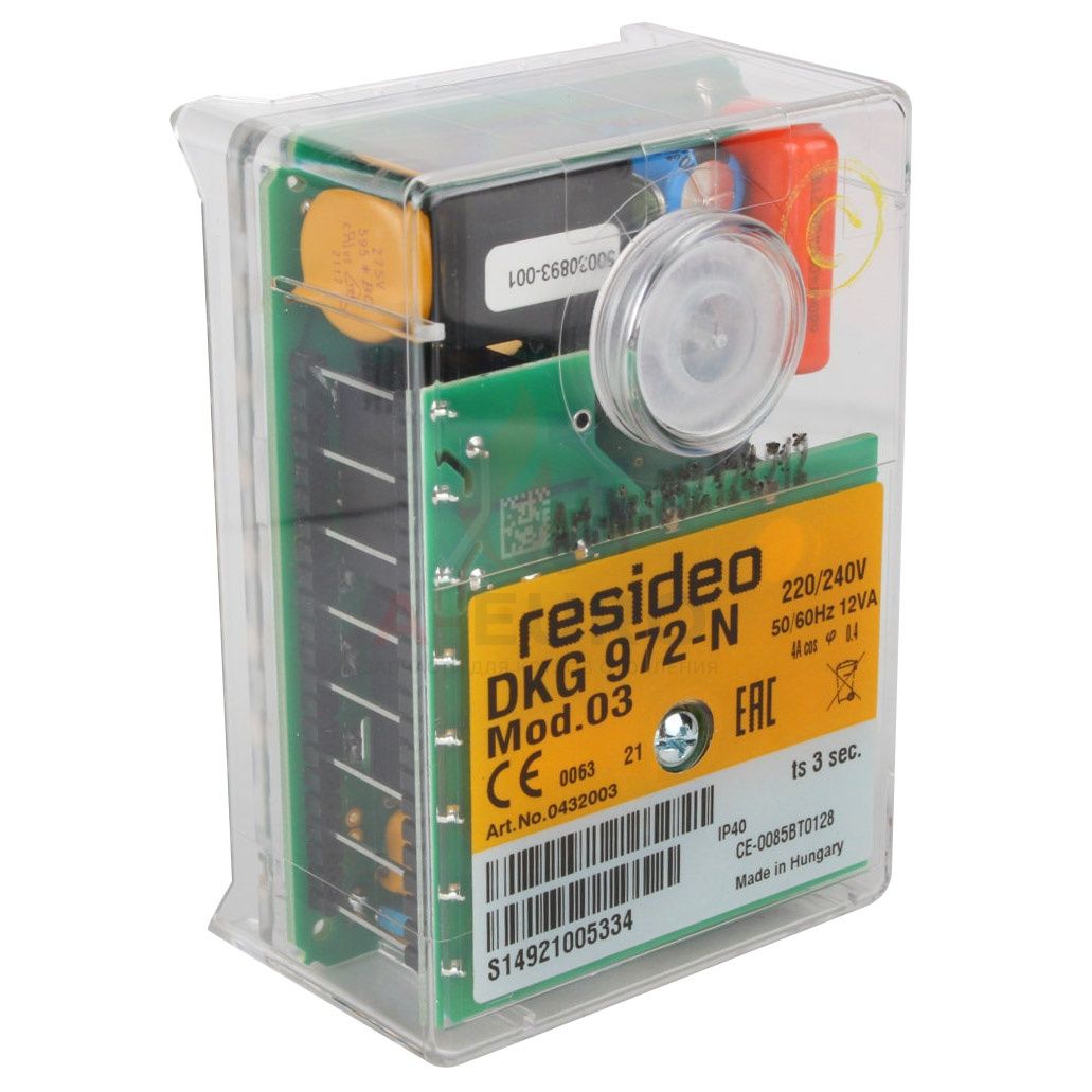 Блок управления горением Honeywell DKG972-N mod.03, 0432003