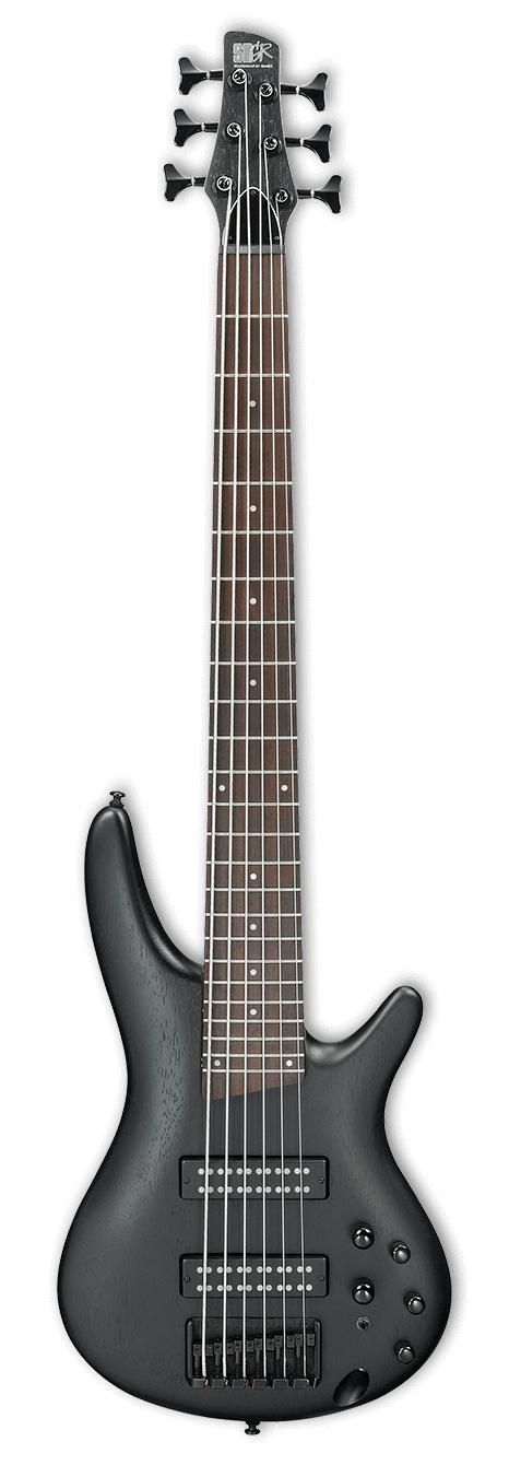 Бас-гитара IBANEZ SR306EB-WK [электрическая, черная, 24 лада. Дека ньятон, гриф сделан из ореха и клена, накладка ятоба. HH, 3-позиционный переключатель, 3-полосный эквалайзер, темброблок]