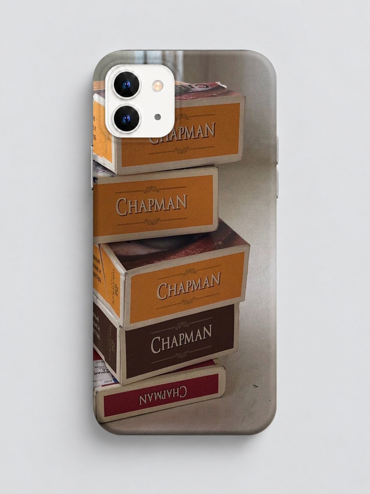 Силиконовый чехол на iphone 12 сигареты chapman