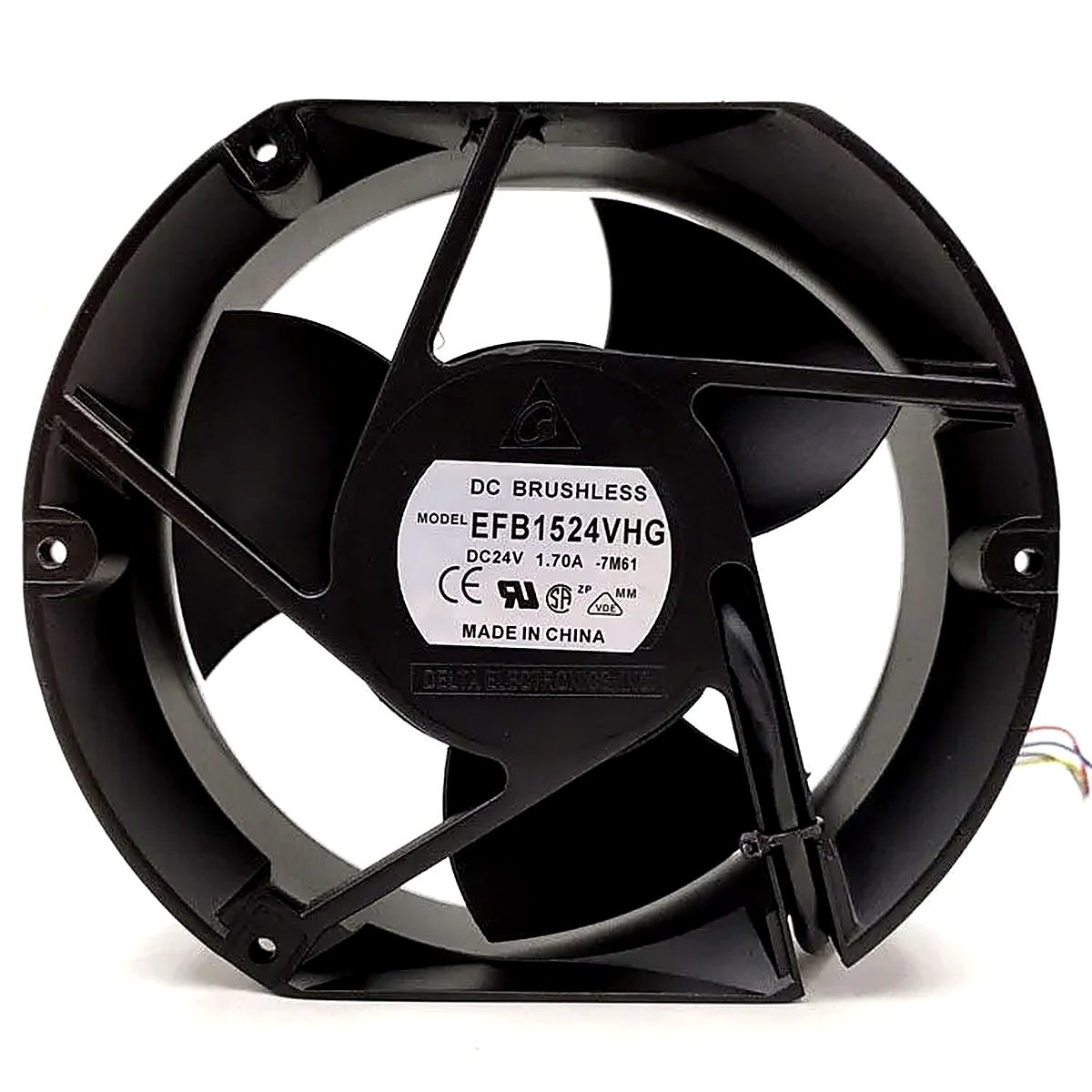 Delta EFB1524VHG 24V 17050 24V 1.70A Инверторный вентилятор большого объема воздуха 17см