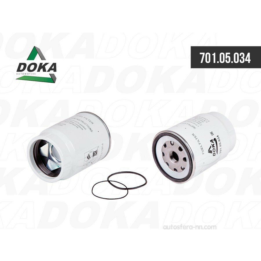 DOKA 70105034 Фильтр топливный грубой очистки (сепаратора) без стакана Preline PL270X