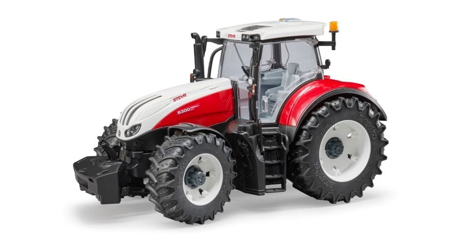 Игрушечная машинка Bruder трактор Steyr 6300 Terrus CVT, зеленый, 32.5 см, масштаб 1:16