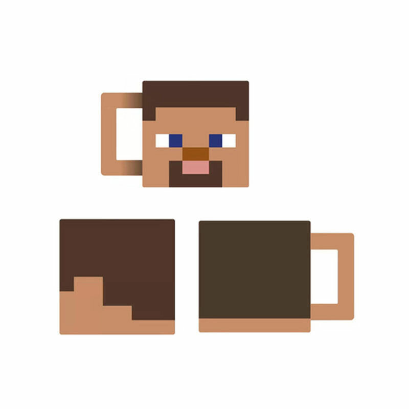 Кружка Minecraft с Эндерменом и Крипером, игровая атрибутика, детская чашка для воды