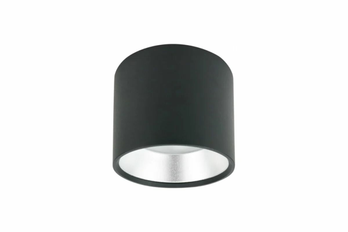 Светильник под лампу Gx53 OL8 GX53 BK/SL, алюминий, цвет черный+серебро ЭРА