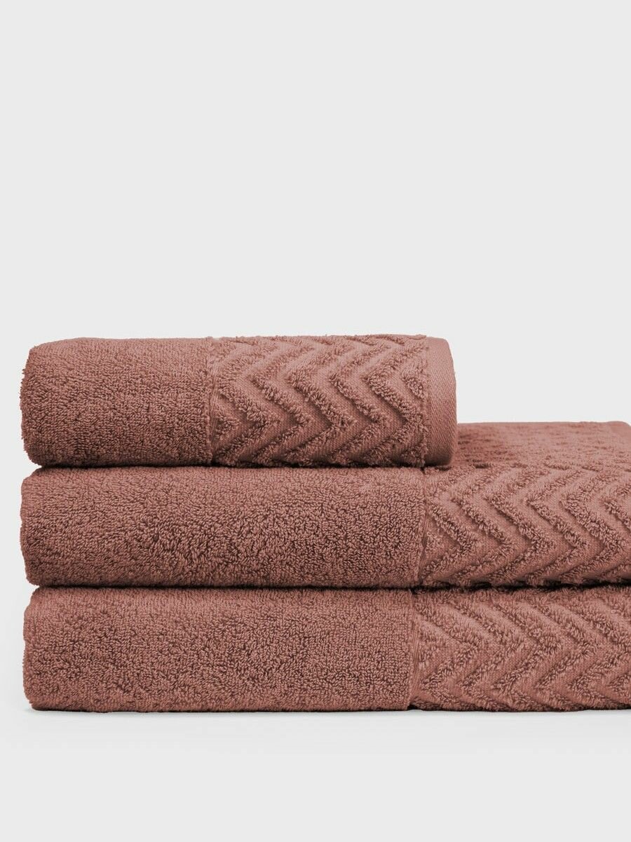 Полотенце Askona Home (Аскона) банное XL Blanc 90*150 инжир