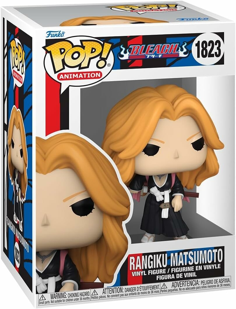 Коллекционная фигурка Funko Pop! Bleach Рангику Мацумото 1823 высотой 25 см