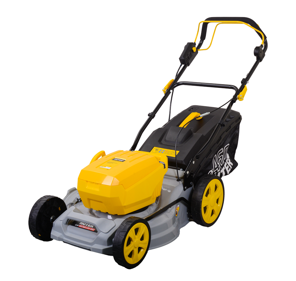 Газонокосилка аккумуляторная CLM-460/4MP Li ЕА+ (самоходная, с АКБ 4 А/ч и З. У.) Grey Huter