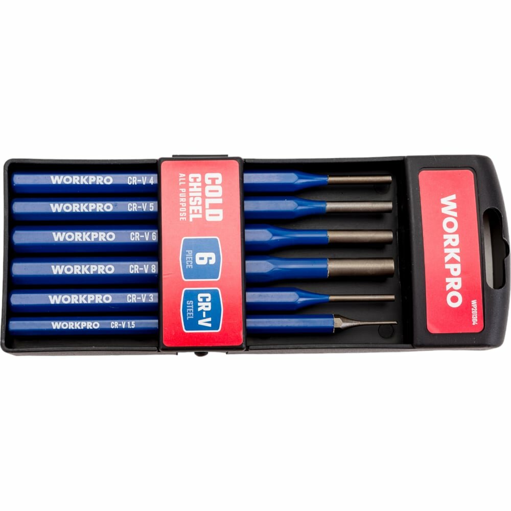 Набор выколоток WORKPRO WP201304