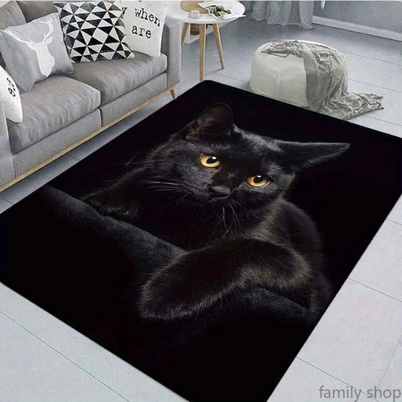 Ковер безворсовый 120x160 см 3d-эффект