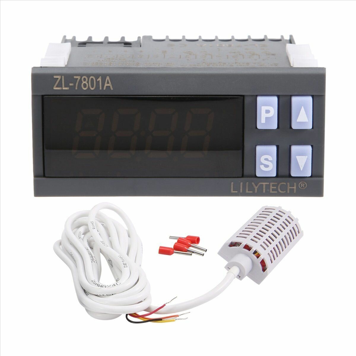 LILYTECH ZL-7801A, Универсальный, Общий, Контроллер температуры и влажности, Термостат и гигростат, Термический термостат