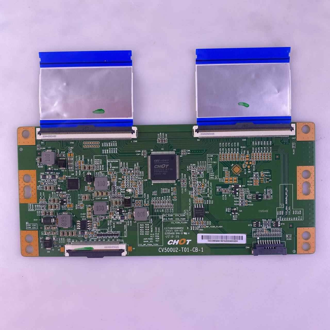 Контроллер матрицы T-CON: CV500U2-T01-CB-1 для телевизора 50PUS7605