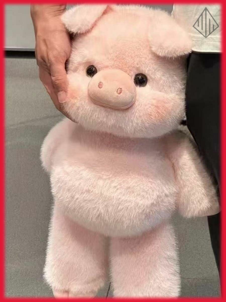 Плюшевые игрушки, 45cm-кукла хрюшка, милый подарок на день рождения для ребенка.