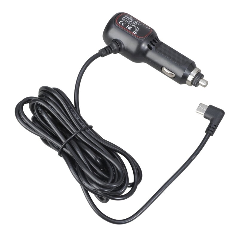 12V 24V Автомобильное Зарядное Устройство Автоматический Кабель Питания 5V 3A USB C к Автомобильной Розетке Штекерный Кабель для Мобильного Телефона Ноутбука