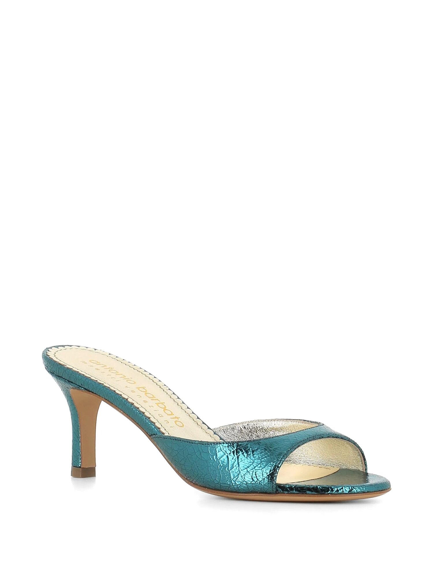 Босоножки antonio barbato maestri veneziani Open-toe leather sandals, размер 38 — фото 1