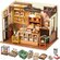 Румбокс Rolife Bakery & Desserts Дом 1/20 с подсветкой из дерева, смолы, пластик...