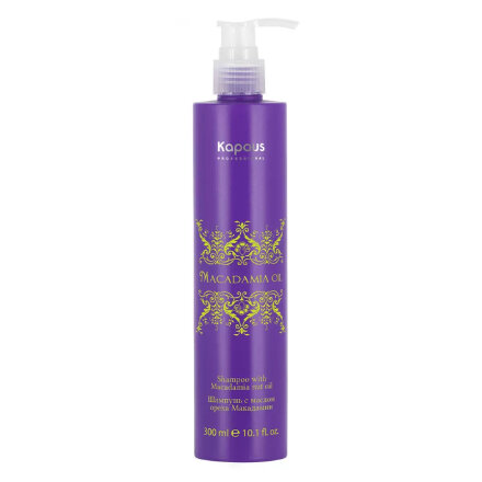 Kapous, Шампунь для волос Macadamia Oil, 300 мл
