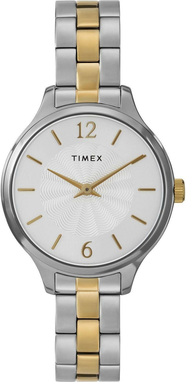 Наручные часы TIMEX, серебряный — фото 1